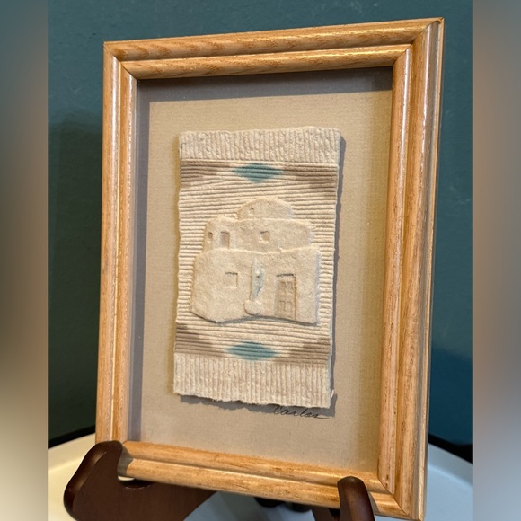 Figi Graphics | Art | Figi Graphics Hand Cast Paper Pueblo Against A ...